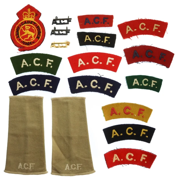 COLLECTION OF ARMY Cadet Force A.C.F. Badges #29 £9.16 - PicClick UK