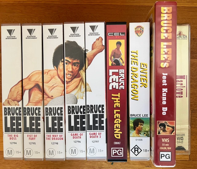 THE BRUCE LEE Collection VHS Box set Plus More ! EUR 62,88 - PicClick FR