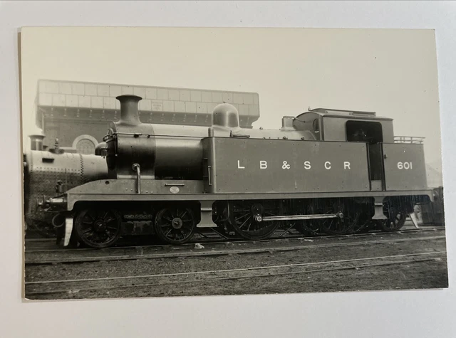 RAILWAY LOCOMOTIVE PHOTOGRAPH - II & IIX CLASS - LB & SCR No. 601 ...