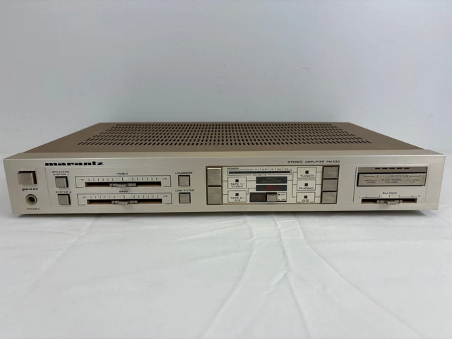 AMPLIFICATEUR MARANTZ PM330 révisé EUR 180,00 - PicClick FR
