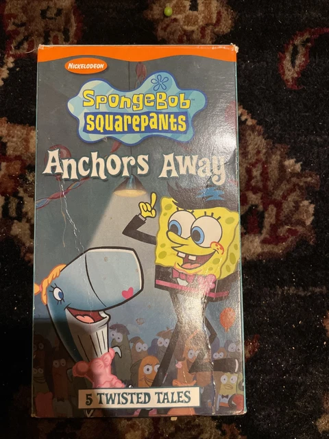 VINTAGE SPONGEBOB SQUAREPANTS ANCHORS AWAY VHS Tape Movie - Nickelodeon ... VINTAGE SPONGEBOB SQUAREPANTS ANCHORS AWAY VHS Tape Movie - Nickelodeon ...