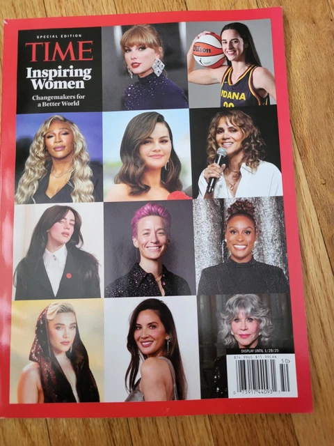 TIME MAGAZINE SPECIAL Edition 2024 Inspiring Women £14.64 - PicClick UK