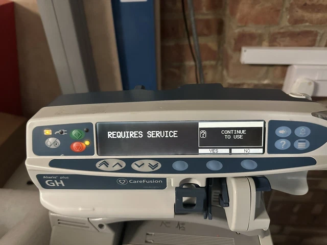 CAREFUSION ALARIS PLUS GH Spritzenpumpe EUR 93,60 - PicClick DE