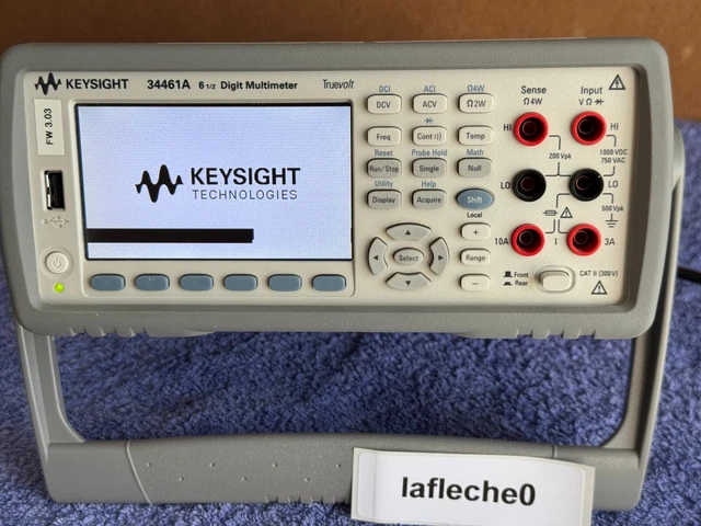 KEYSIGHT 34461A - 6.5 digits - Multimètre de table (ex Agilent, HP) EUR ...
