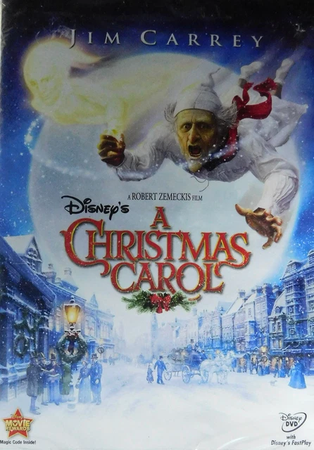DISNEY'S A CHRISTMAS CAROL (2009) Jim Carrey Gary Oldman Colin Firth ...