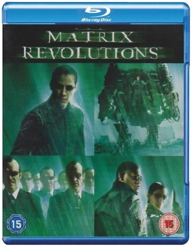 THE MATRIX REVOLUTIONS Blu-ray (2009) Keanu Reeves, Hunt (DIR) cert 15 ...