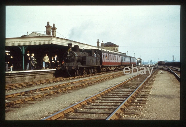 35MM SLIDE - ex LNER N5 69292 at Essendine station c.1960's £1.69 ...