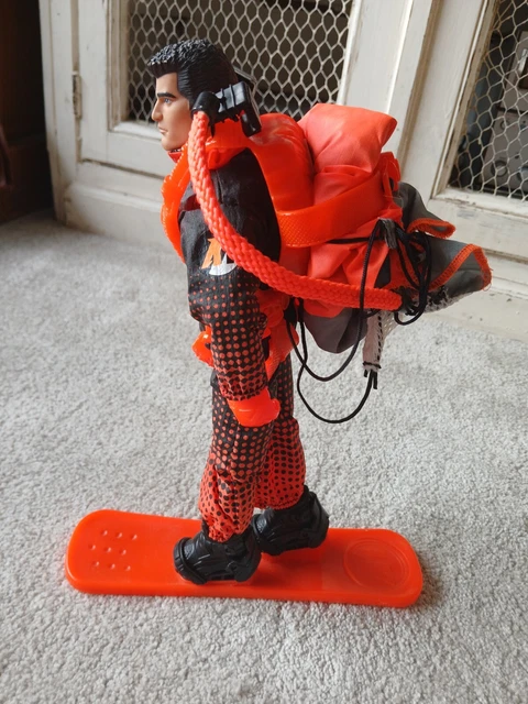 VINTAGE ACTION MAN Air Force Sky Diver Parachute Regiment with Snow ...