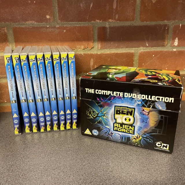 BEN 10 ALIEN Force - Complete Cartoon Network Collection 9 Disc Box Set ...