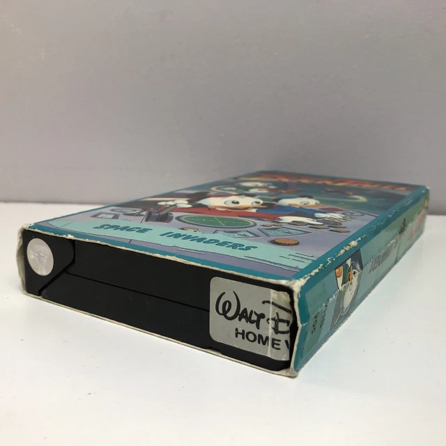 DISNEY DUCKTALES SPACE Invaders VHS Video Tape 1991 Duck Tales BUY 2 ...