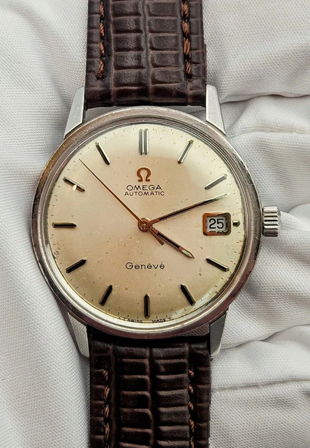 VINTAGE OMEGA SEAMASTER Geneve 166.002 automatic Watch 1967 Omega cal 565 superb £720.72 ...