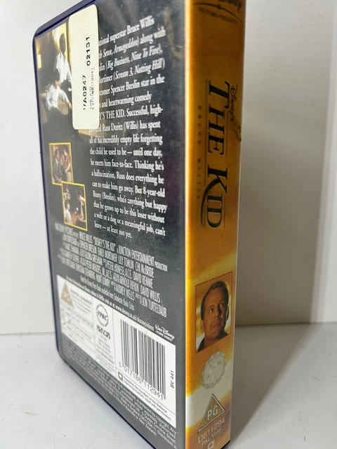 WALT DISNEY'S THE Kid (Bruce Willis) VHS Video Cassette Tape EUR 12,11 - PicClick IT