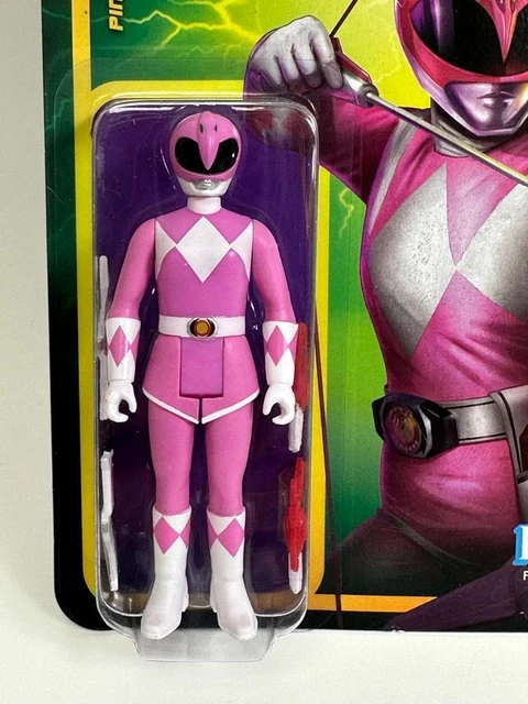 ROSE RANGER MIGHTY Morphin Power Rangers 9.5cm Re Action Super7 EUR 35 ...