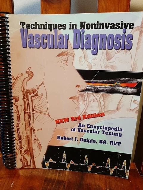 TECHNIQUES IN NONINVASIVE Vascular Diagnosis 3rd Edition $90.00 - PicClick