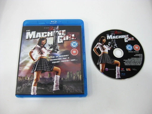 THE MACHINE GIRL blu ray Minase Yashiro Kentaro Shimazo Honoka Taro ...