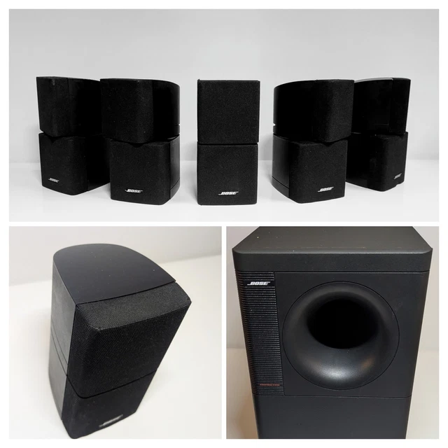 BOSE ACOUSTIMASS 10 Series II Home Theater Speaker System Black £187.79 - PicClick UK