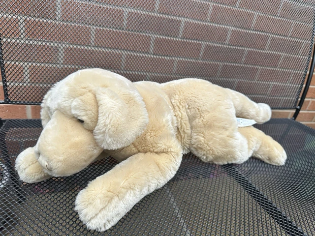 TOYS R US LABRADOR PUPPY SOFT PLUSH TOY cream lab Animal Alley dog ...