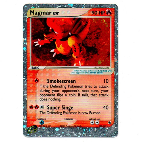 POKÉMON TCG - Magmar ex, EX Ruby & Sapphire 100/109 EUR 22,30 - PicClick FR
