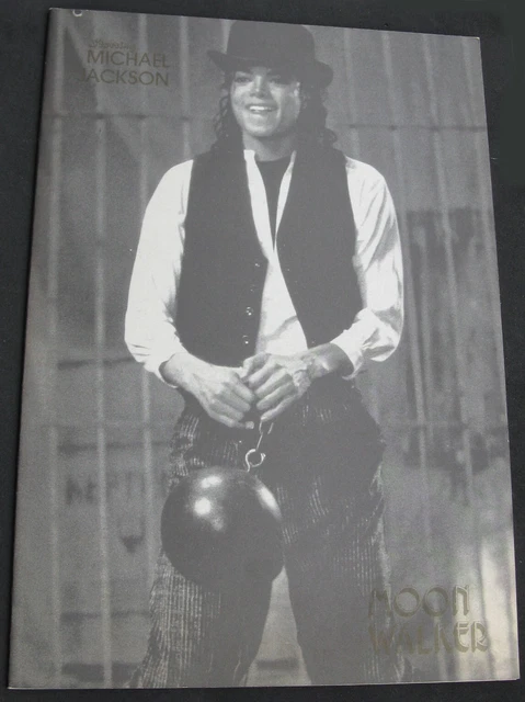MICHAEL JACKSON CAHIER Notebook MOONWALKER Journal Diary OFFICIAL JAPAN ...