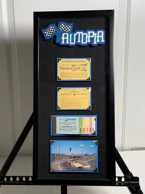 VINTAGE 1950’S DISNEYLAND autopia drivers license Serial Numbers ...