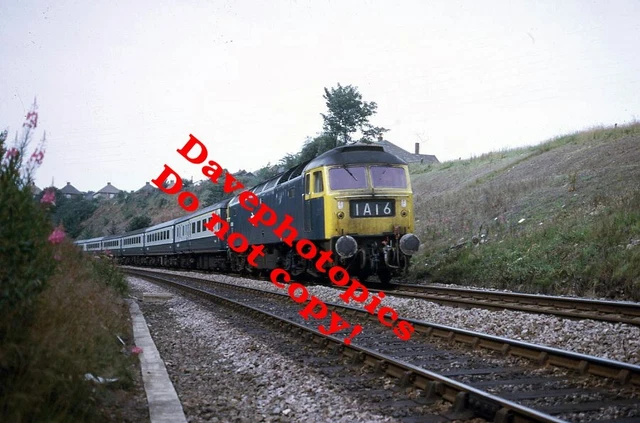 ORIGINAL 35MM Slide Railway Diesel /Steam- 47458 - 10.15 Bradford to ...
