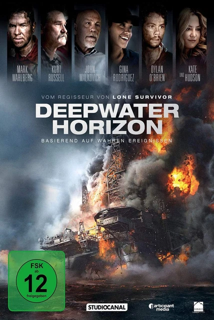 DEEPWATER HORIZON - MOVIE (DVD) Wahlberg Mark Russell Kurt Malkovich ...