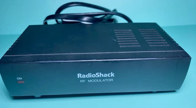 VINTAGE RADIOSHACK RF Modulator Model 15-1244 AV to Coax Converter $6. ...