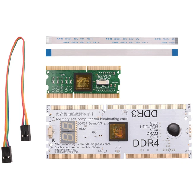 Memory Slot Ddr3 Ddr4 Diagnostic Analyzer Test Card Notebook For Ddr3 49286 £33 59 Picclick Uk