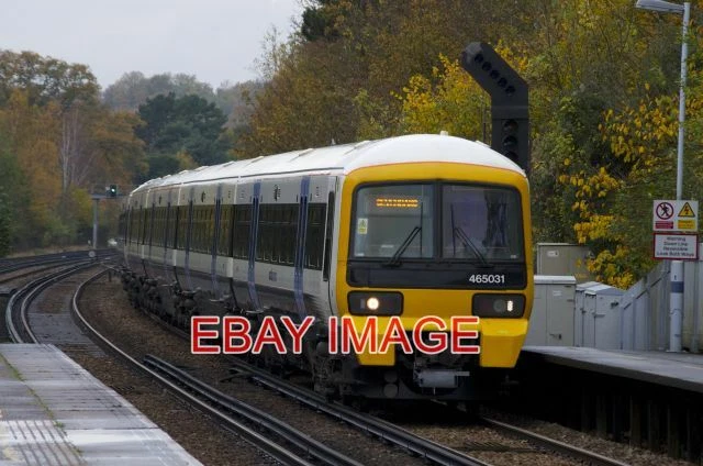 PHOTO CLASS 465 Set 465031 Arrives At Chislehurst £1.00 - PicClick UK