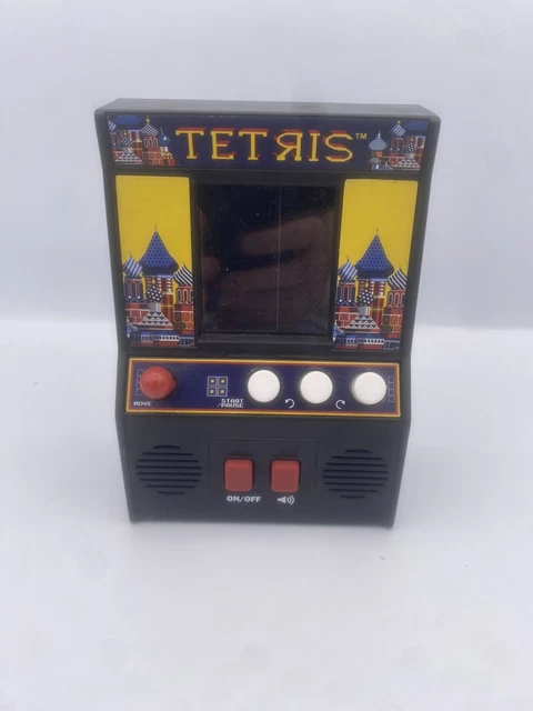 TETRIS MINI ARCADE Cabinet Game Retro Basic Fun £9.99 - PicClick UK