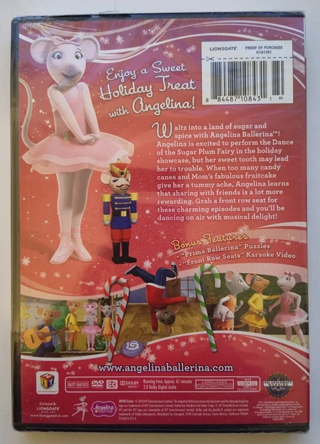 ANGELINA BALLERINA: THE Nutcracker Sweet (DVD, 2010) $8.25 - PicClick CA
