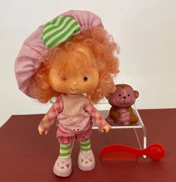 VINTAGE 1980S 🍓 Strawberry Shortcake 🍓 Raspberry Tart Doll with Pet ...