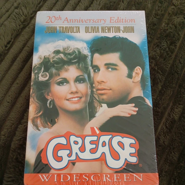 GREASE VHS 20TH Anniversary Edition. Sealed. Unused. Vgc. Collectors ...