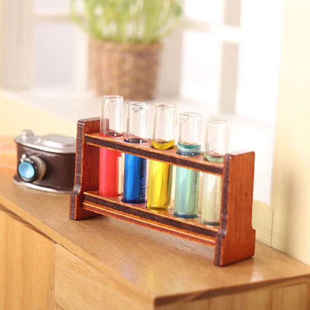 REALISTIC TEST TUBE Prop for Playtime Detachable Dollhouse 1 12 ...