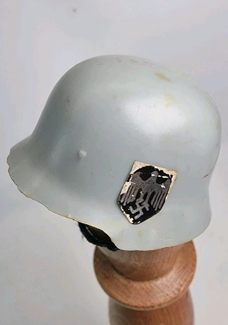 VINTAGE ACTION MAN German Helmet with Elastic Chin Strap Original ...