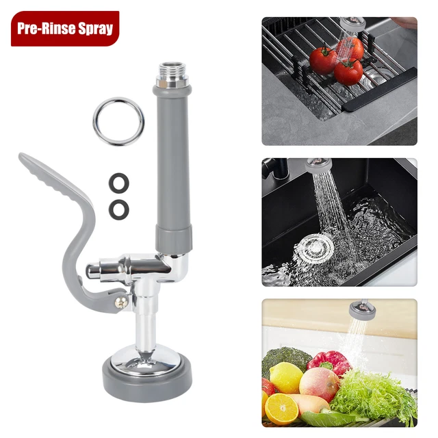PRE-RINSE SPRAY VALVE for Commercial Kitchen Restaurant Sink Faucet ...