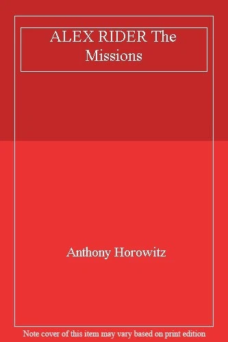 ALEX RIDER THE Missions By Anthony Horowitz EUR 18,55 - PicClick FR