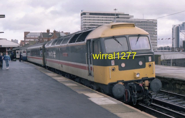 ORIGINAL RAILWAY PHOTOGRAPHIC negative Class 47 47613 at Basingstoke £2 ...