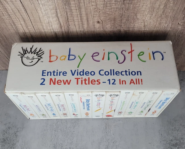 BABY EINSTEIN VHS Tape Lot Set of 12 Tapes - Video Collection AS IS ...