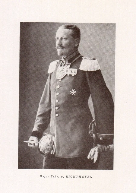 JAGDGESCHWADER RICHTHOFEN - Major Freiherr von Richthofen - Abb. von ...