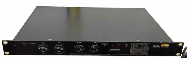 KORG DRV-1000 DIGITAL Reverb 1U Rack Mount Effects Processor Used Fm ...