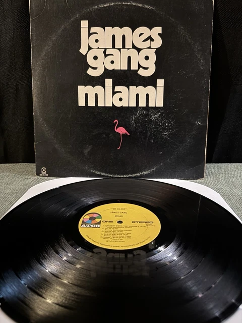 JAMES GANG - Miami - Atco Records Pressing SD-36-102 £17.81 - PicClick UK