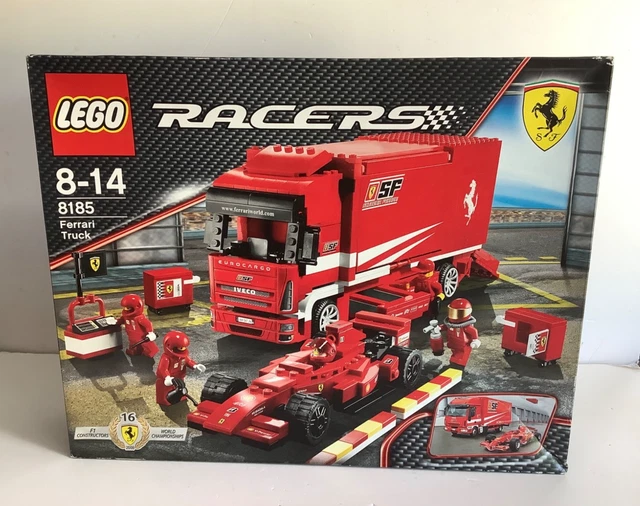 LEGO 8185 RACERS : Scuderia Ferrari Truck Rare Retired set New Sealed ...