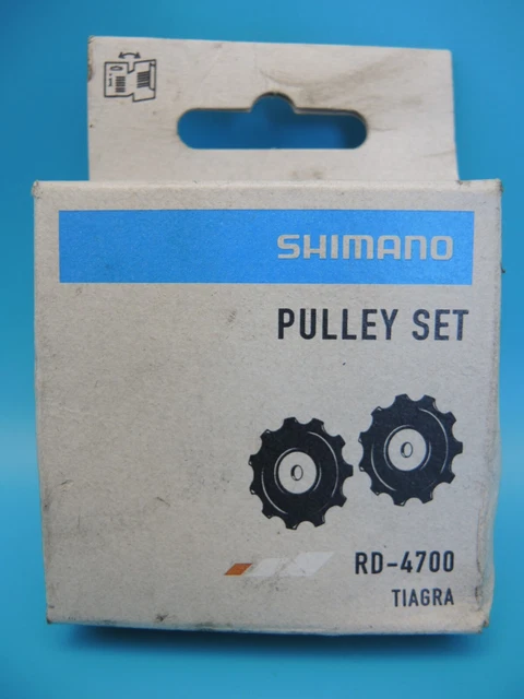 SHIMANO JOCKEY WHEELS Pulley Set 10Sp Deore, Tiagra Rd-4700 Black £8.85 ...