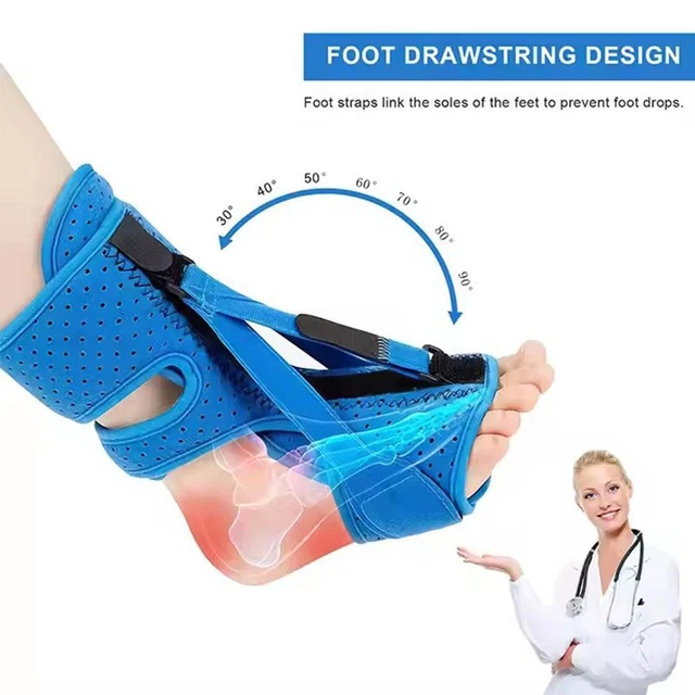 FOOT DROP SUPPORT Ankle Brace Orthosis Plantar Fasciitis Splint ...