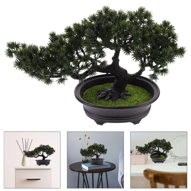 BONSAI SIMULATO DECORAZIONI scrivania pianta pianta scrivania albero ...