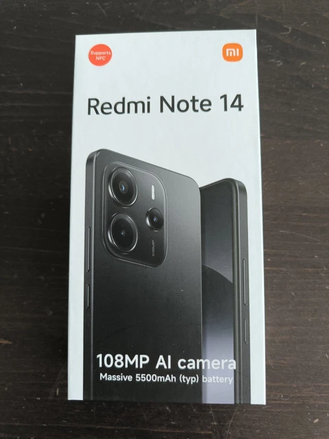 XIAOMI REDMI NOTE 14 8GB RAM/128GB ROM, Handy, Ocean Blue NEU/OVP EUR ...