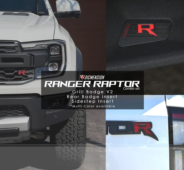 FORD NEXT GEN Ranger Raptor Badges Combo set $75.00 - PicClick AU