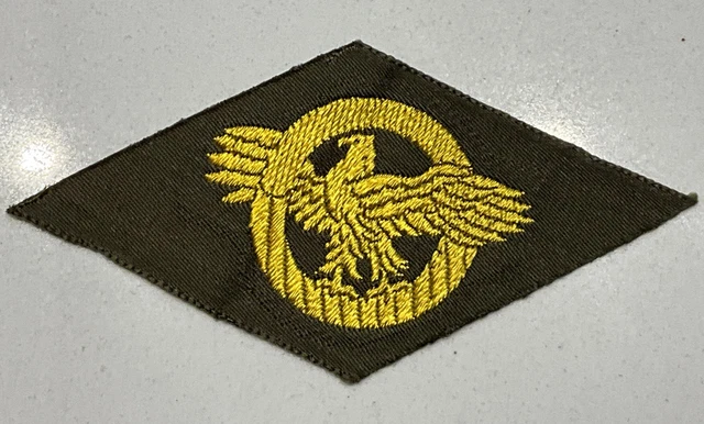 ORIGINAL WWII U.S. ARMY RUPTURED DUCK HONORABLE DISCHARGE OD PATCH WW2 ...