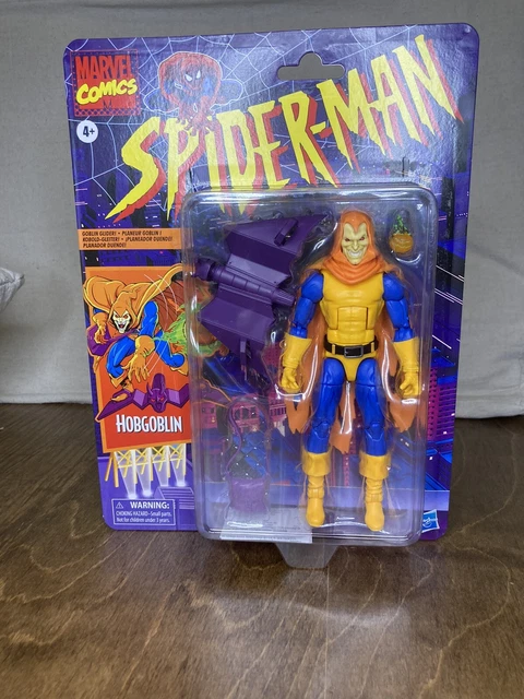FIGURINE ARTICULÉE MARVEL Legends Hobgoblin Retro Spiderman Wave NEUVE ...